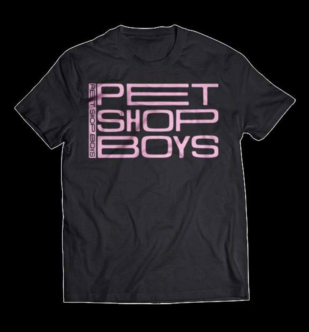 Pet Shop Boys Logo Shirt - Etsy