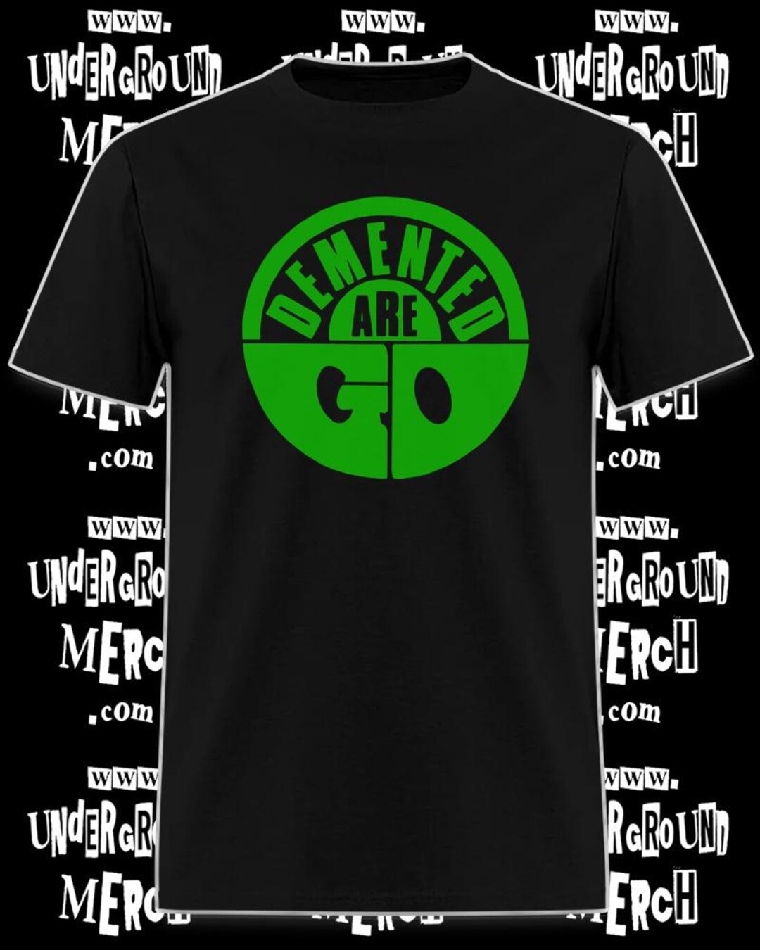Demented Are Go Logo Shirt - Etsy