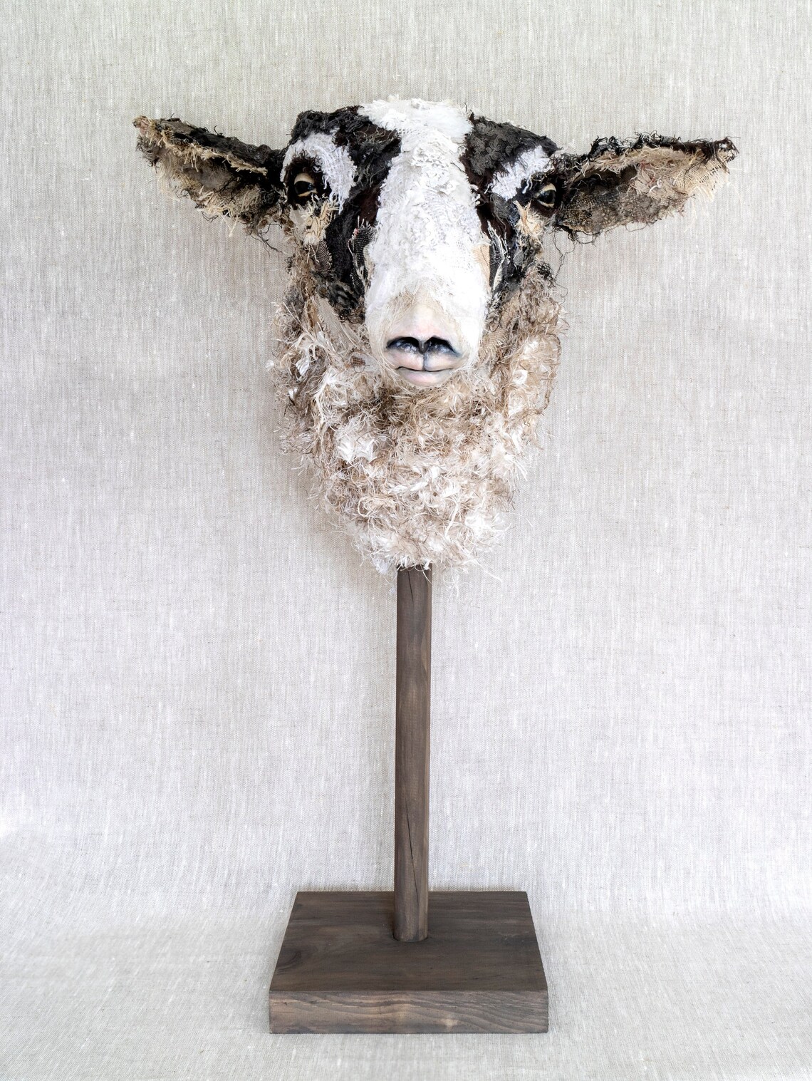 Walter Textile Sheep Animal Sculpture Vintage Textiles - Etsy