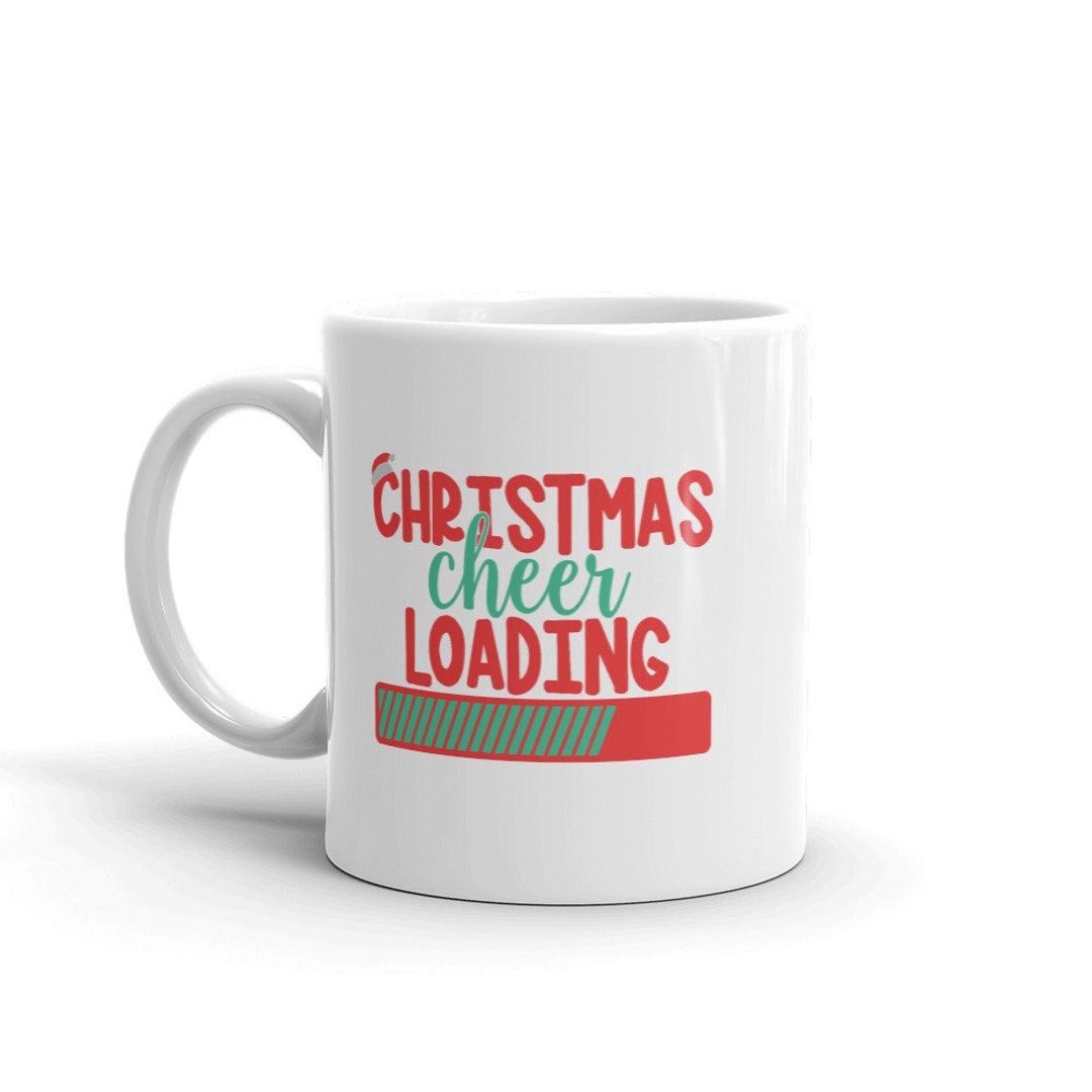 Christmas Cheer Loading Holiday Mug - Etsy New Zealand