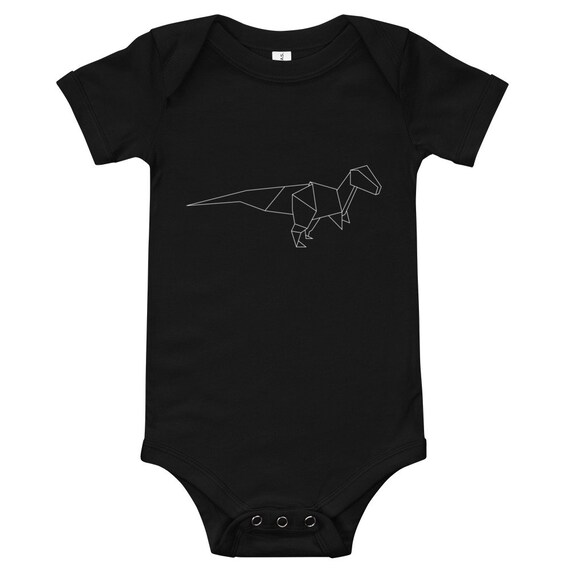 Origami T-rex Babys Onesie - Etsy