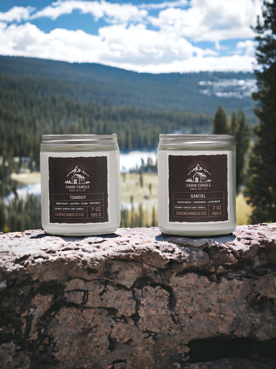7oz Utah State Candle Outdoorsy Scent, Housewarming Gift, Non-toxic ...