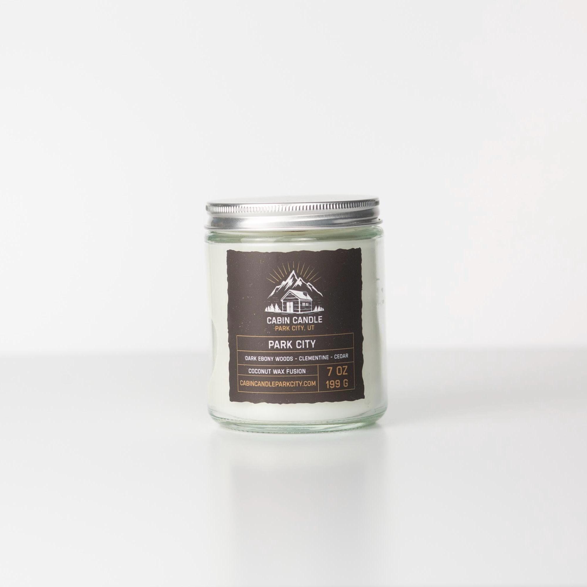 Park City Scented Candle in Container 7oz - Utah Candle - Pine & Fir ...