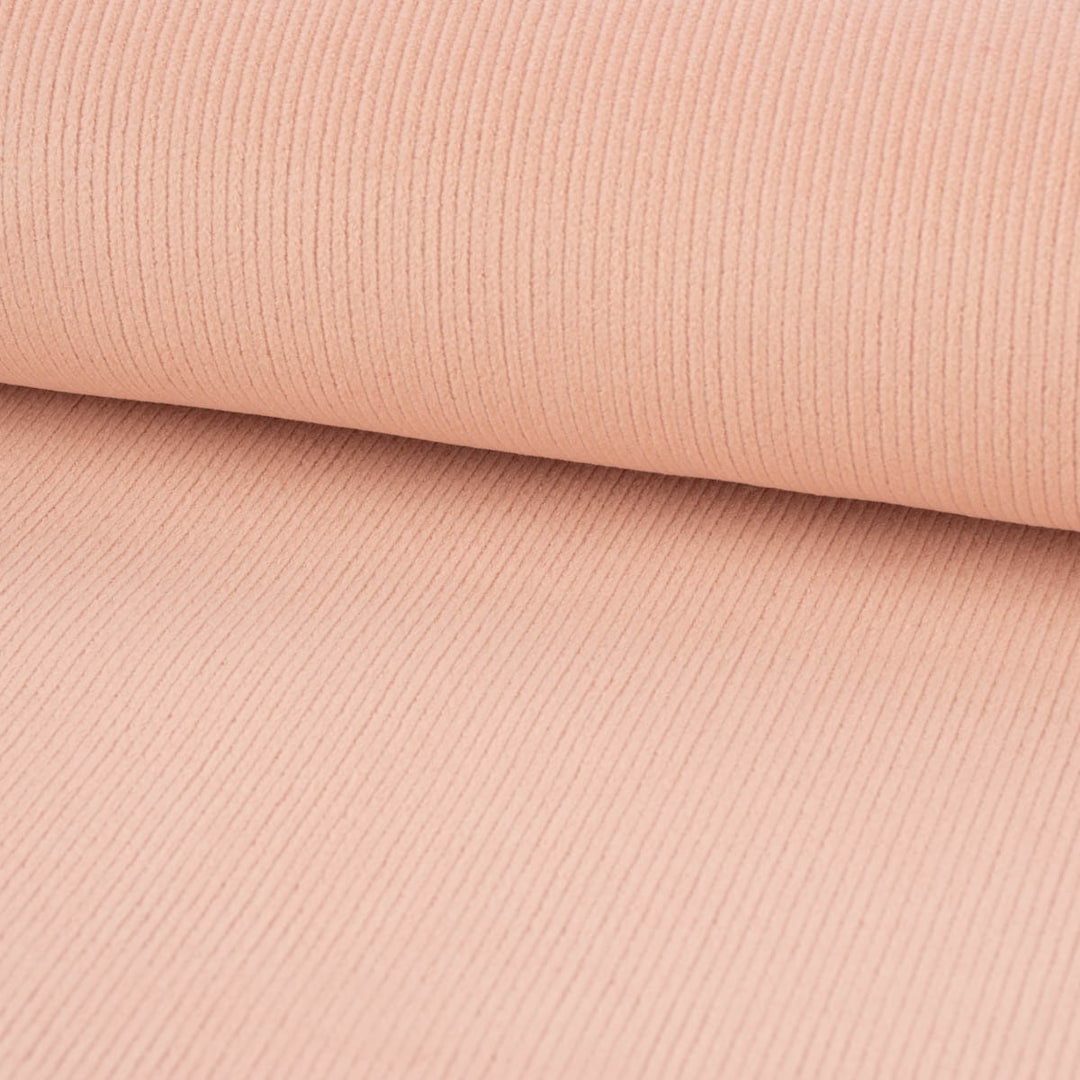 Cordstoff Stretch Baumwolle Bekleidungsstoff einfarbig rosa 1,41m ...