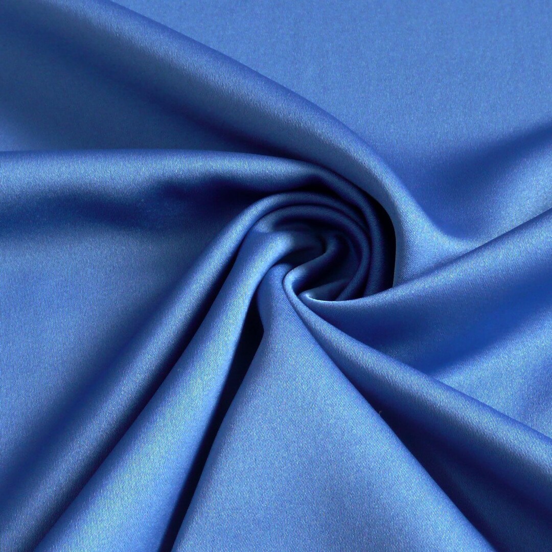 Royal Micro Satin Fabric Sold by the Meter Royal Blue 1.40 M Wide - Etsy