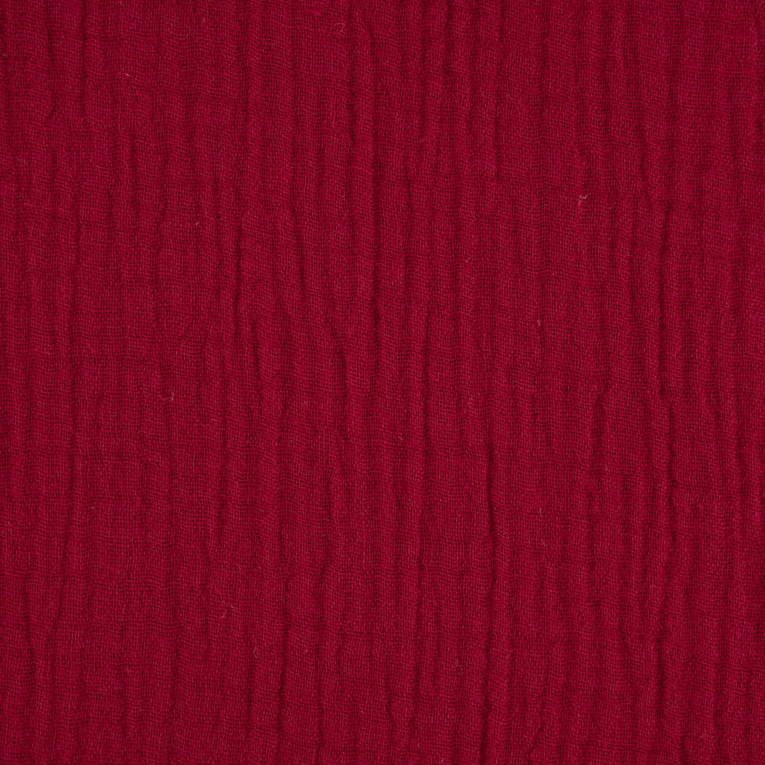 Muslin Fabric, Cotton, Organic, Solid Color, Wine Red, 1.30 M Wide - Etsy