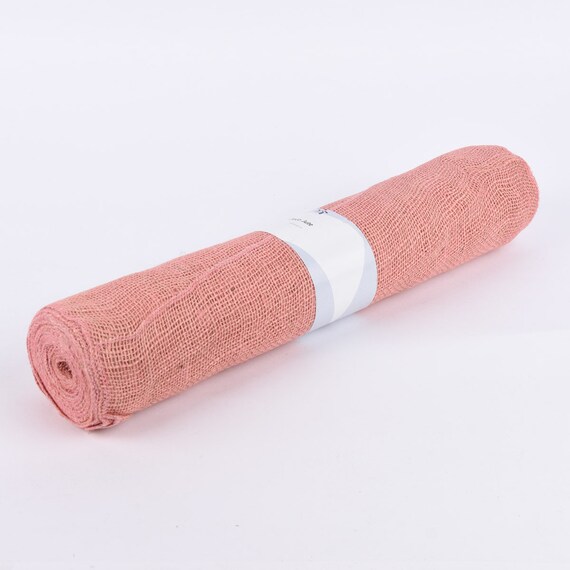 Decoration Jute Ribbon Extra Wide Pink 0.5 X 9.1 M - Etsy