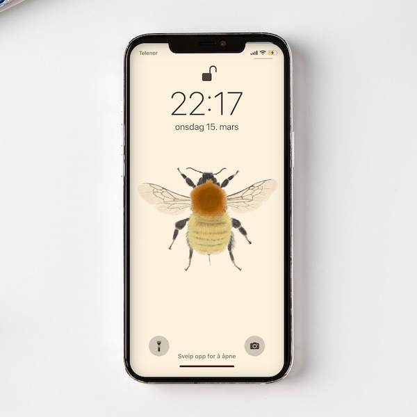 Bee Phone Wallpaper - Etsy