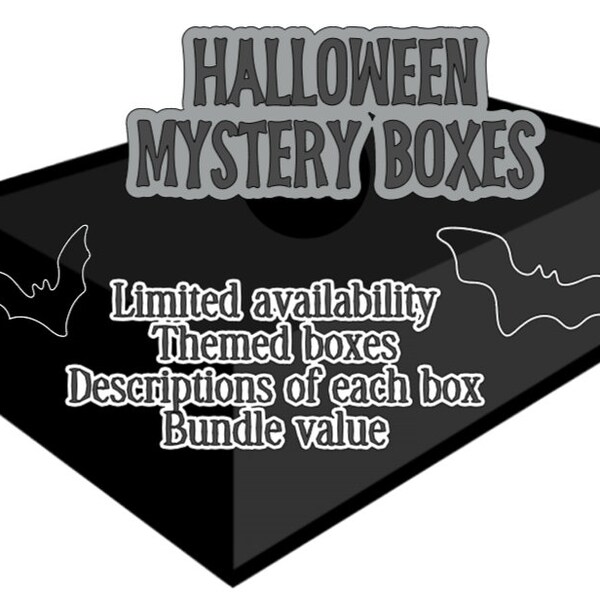 Halloween Mystery Box - Etsy