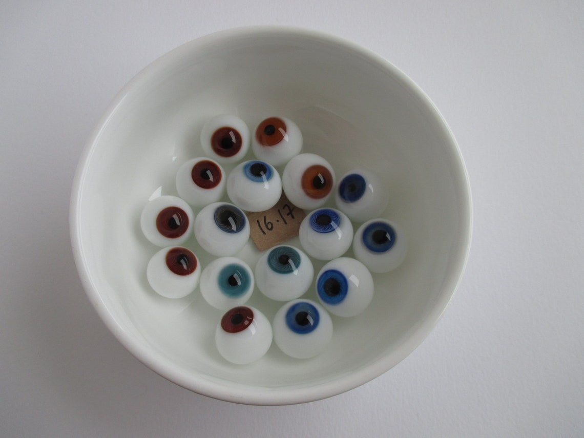 Glass Eye Ball Doll Eye Miniatures Vintage Doll Parts Glass - Etsy