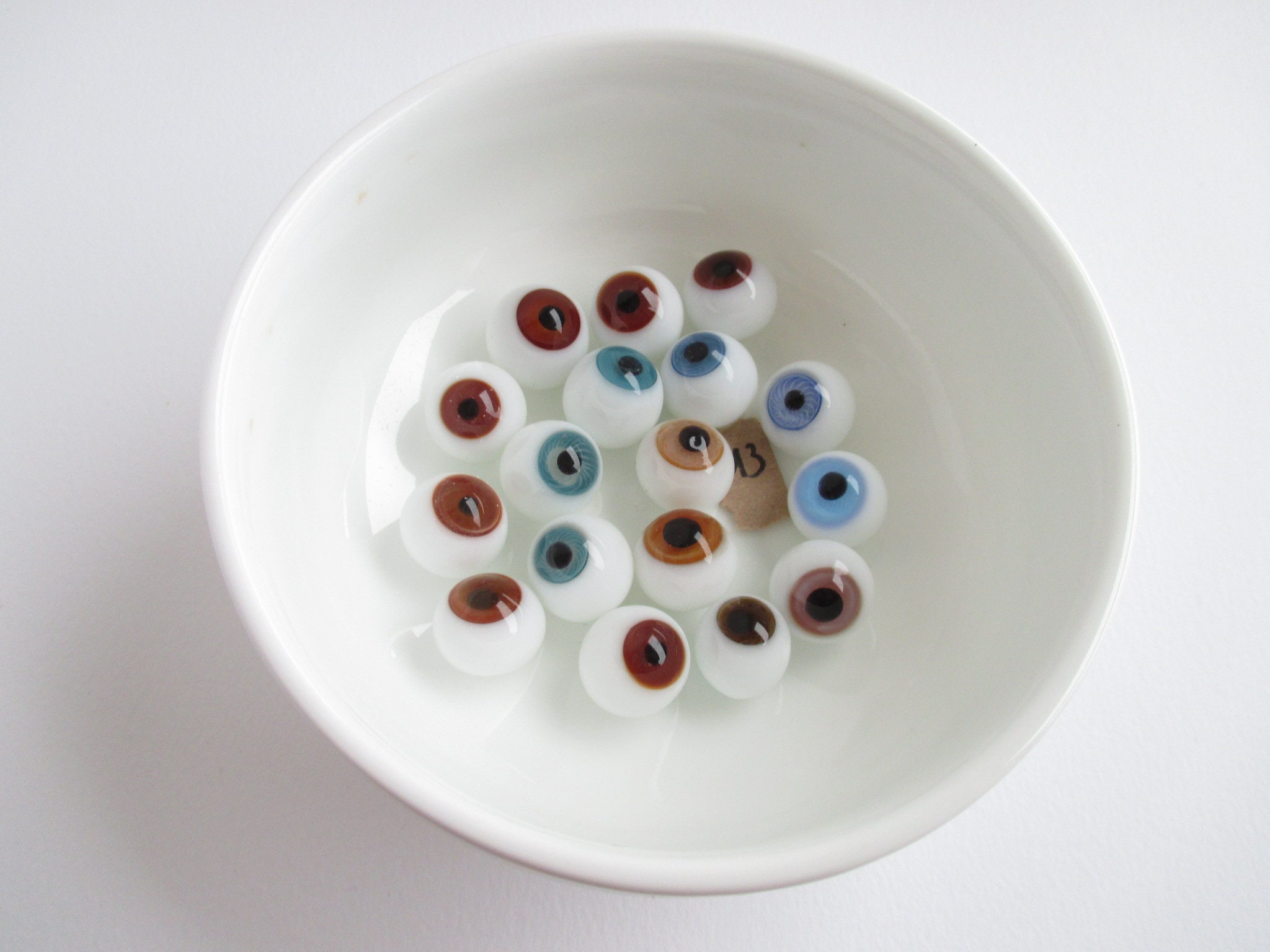 Glass Eye Ball Doll Eye Miniatures Vintage Doll Parts Glass - Etsy