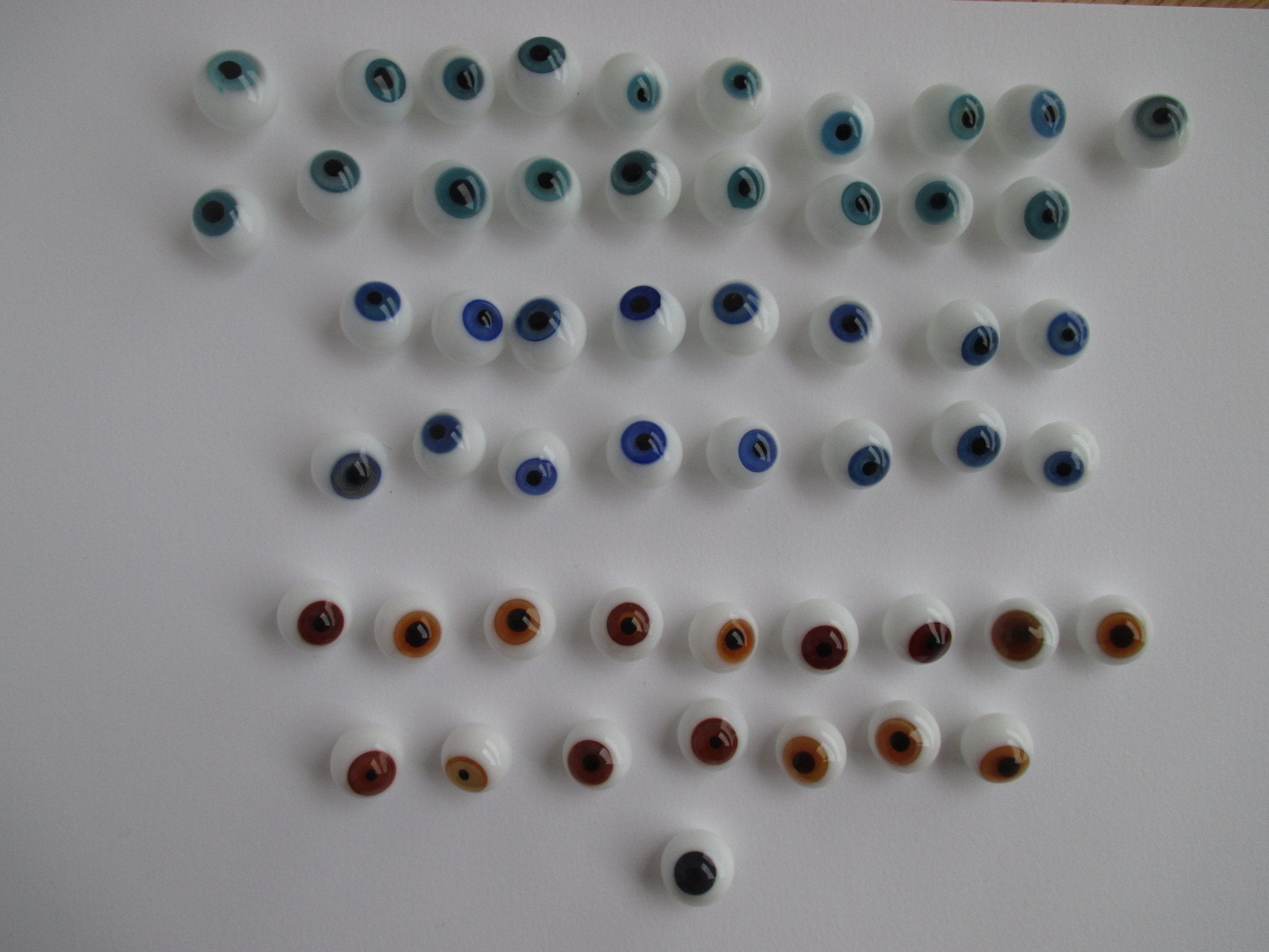 Glass Eye Ball Doll Eye Miniatures Vintage Doll Parts Glass - Etsy