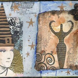 GODDESS SYMBOL - Cling Rubber Stamp by Cherry Pie Q504 - Etsy