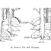 FOREST PATH - Cling Rubber STAMP for Acrylic Block by Cherry Pie S534 ...
