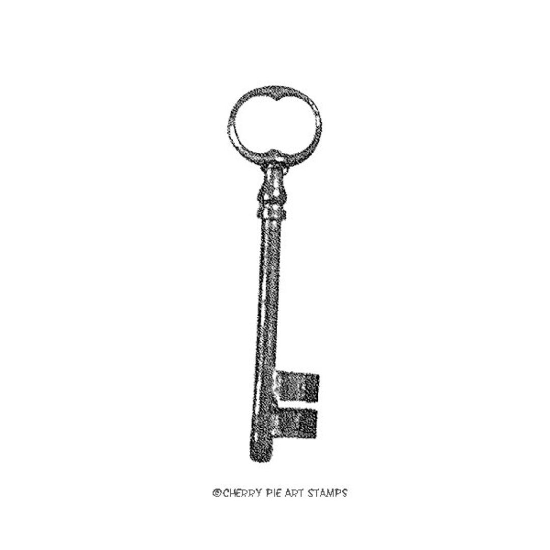 Key - CLING Rubber STAMP by Cherry Pie N371 - Etsy