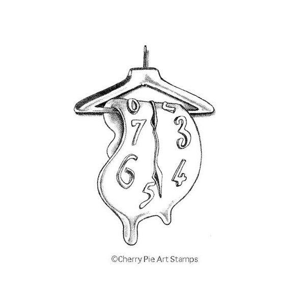 Melting Clock Sketch