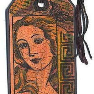 VENUS -venere Di Botticelli - Cling Rubber STAMP by Cherry Pie S571 - Etsy