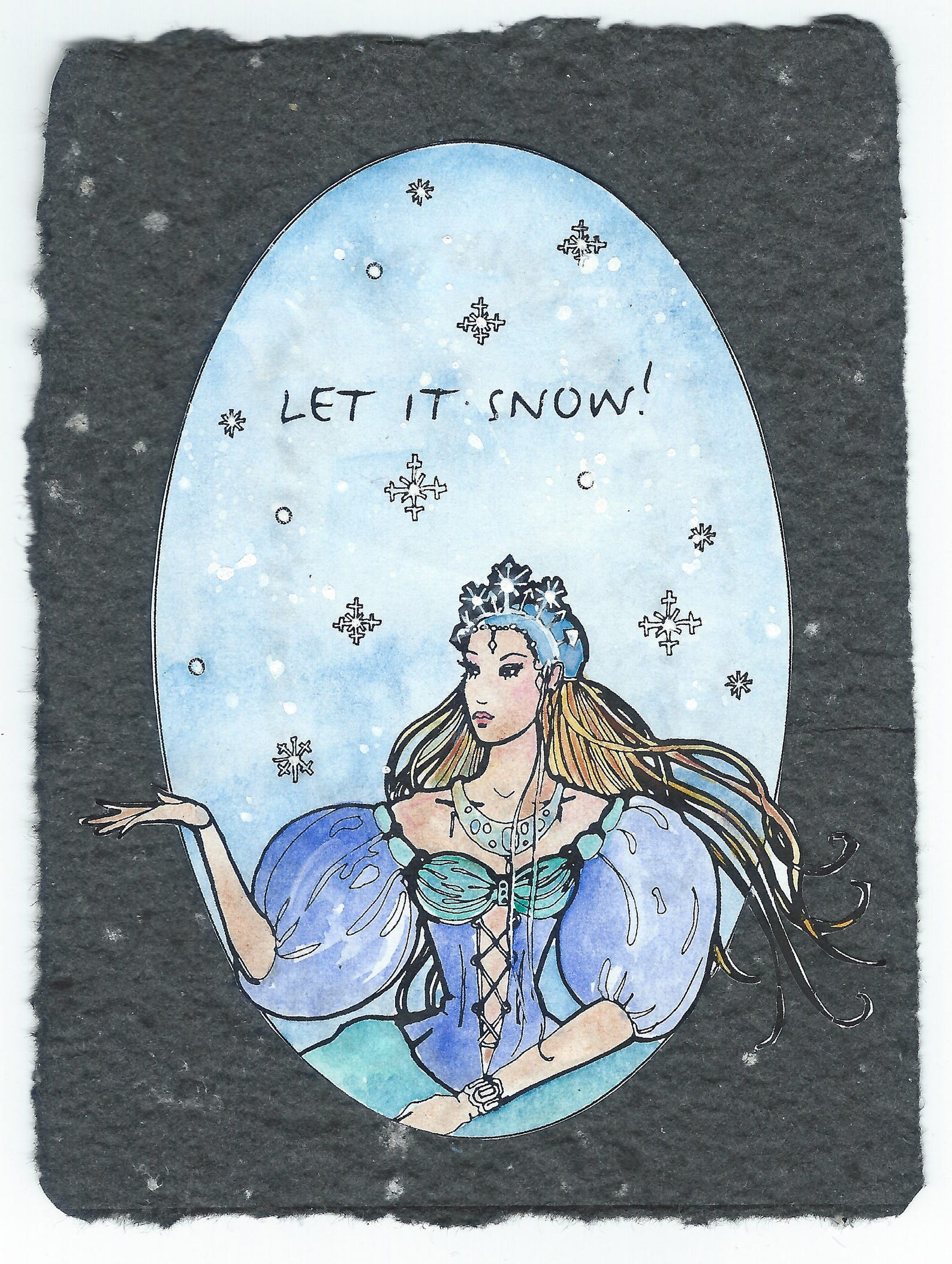 Winter Spirit Snow Scenic Snowy Trees Set of Unmounted | Etsy