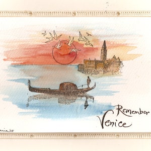 Venice Palaces, VENEZIA ITALY- CLING Rubber Stamp by Cherry Pie Art ...