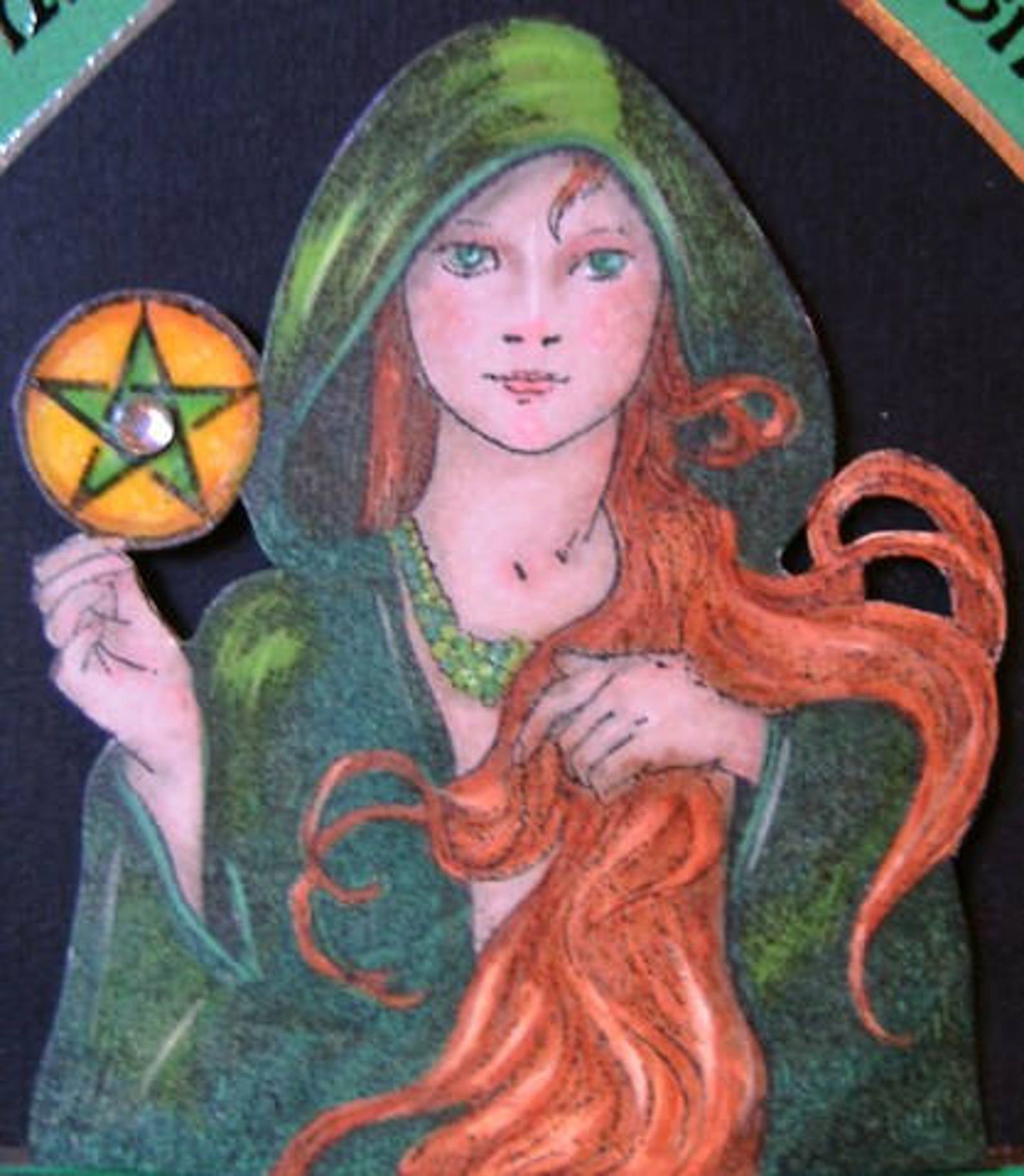 Witch Time Pagan Goddess Witch Alphabet Set of Unmounted | Etsy