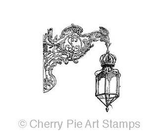 Street Lamp Stamp - Etsy