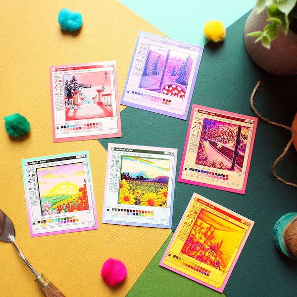 Printable Stickers Pixel Art - Etsy