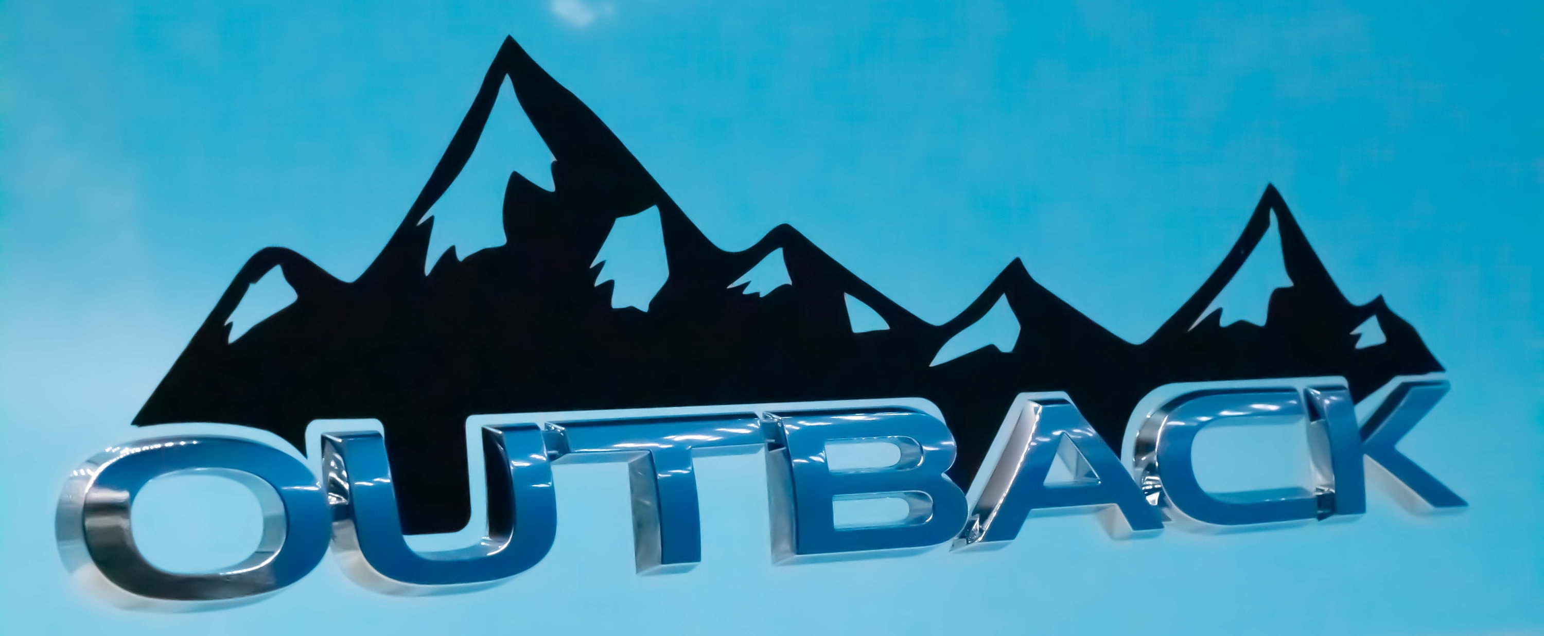 Mountain Badge Decal for Subaru Decal for Crosstrek | Etsy