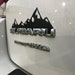 Mountain Badge Decal for Subaru, Decal for Crosstrek, Crosstrek Badge ...
