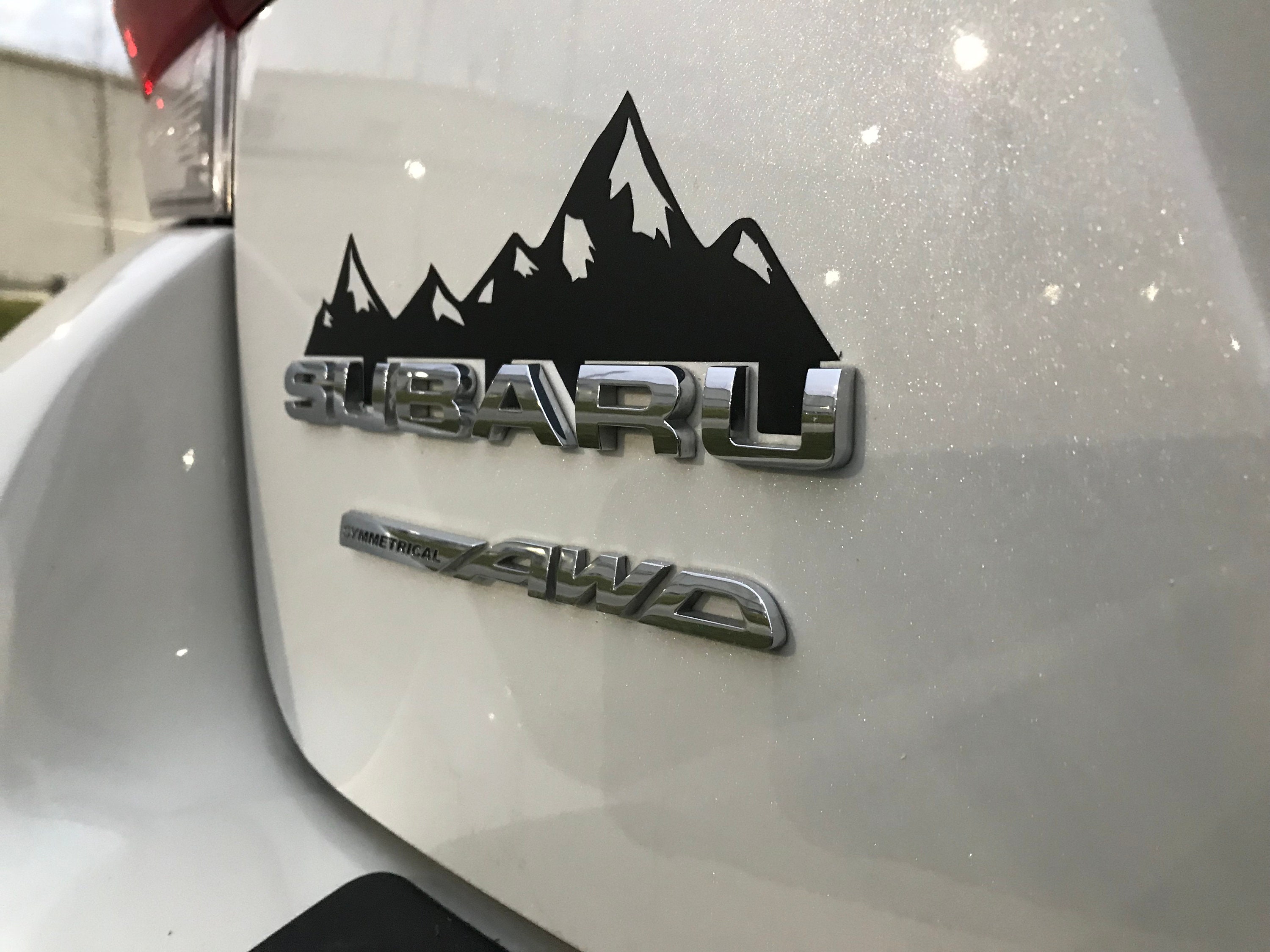Mountain Badge Decal for Subaru Decal for Crosstrek - Etsy Australia