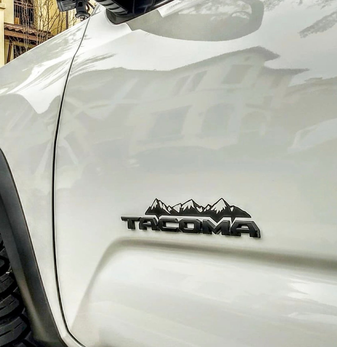 3rd Gen Tacoma Mountain Decal, Toyota Mountain Decal, Tacoma Mountain ...