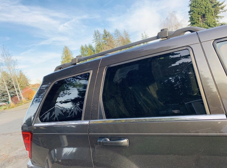 4runner Window Mountain Decal Window Mountain Decal 4runner | Etsy