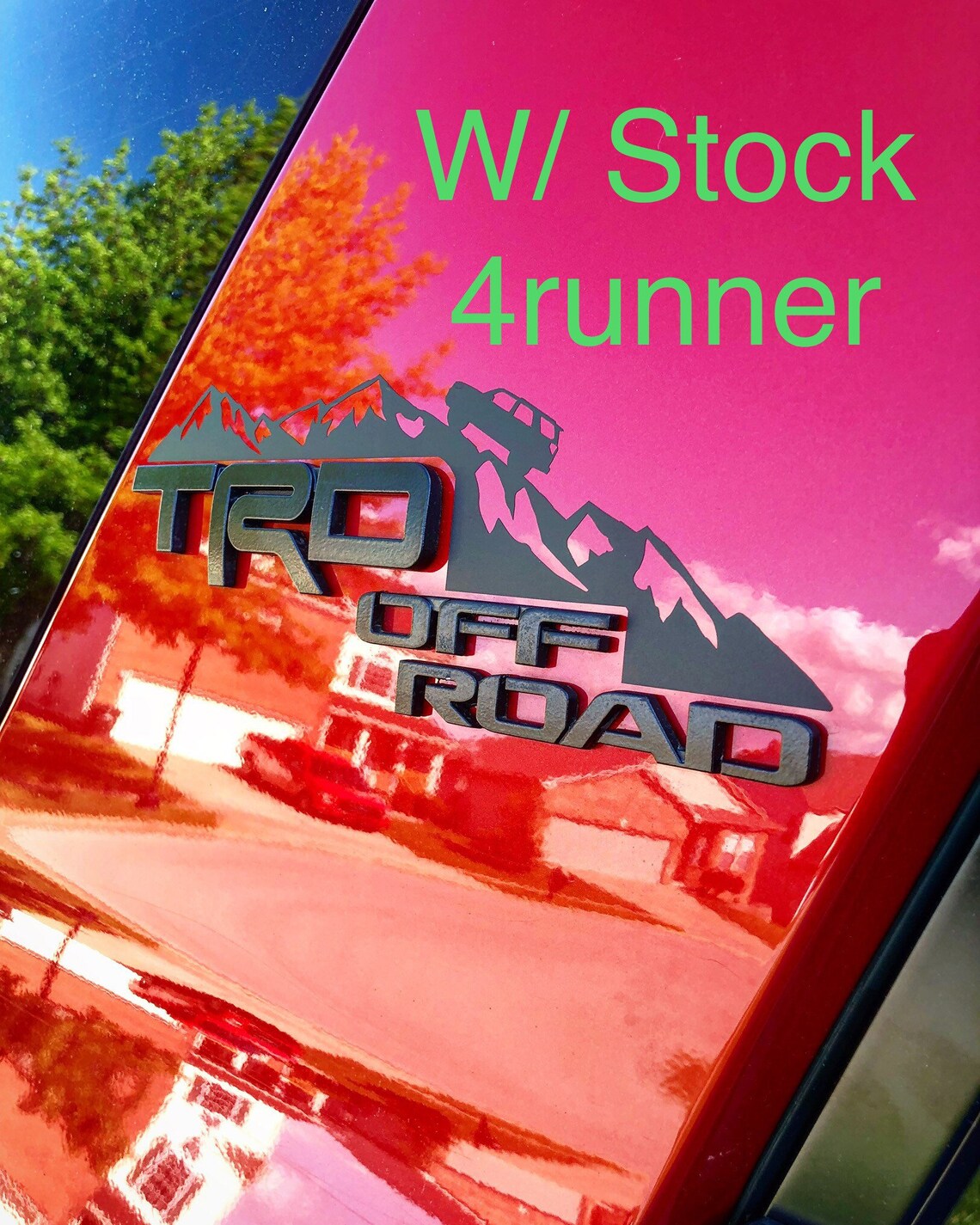 4runner Mountain Decal 4runner Vinyl 4runner Decal 4runner - Etsy