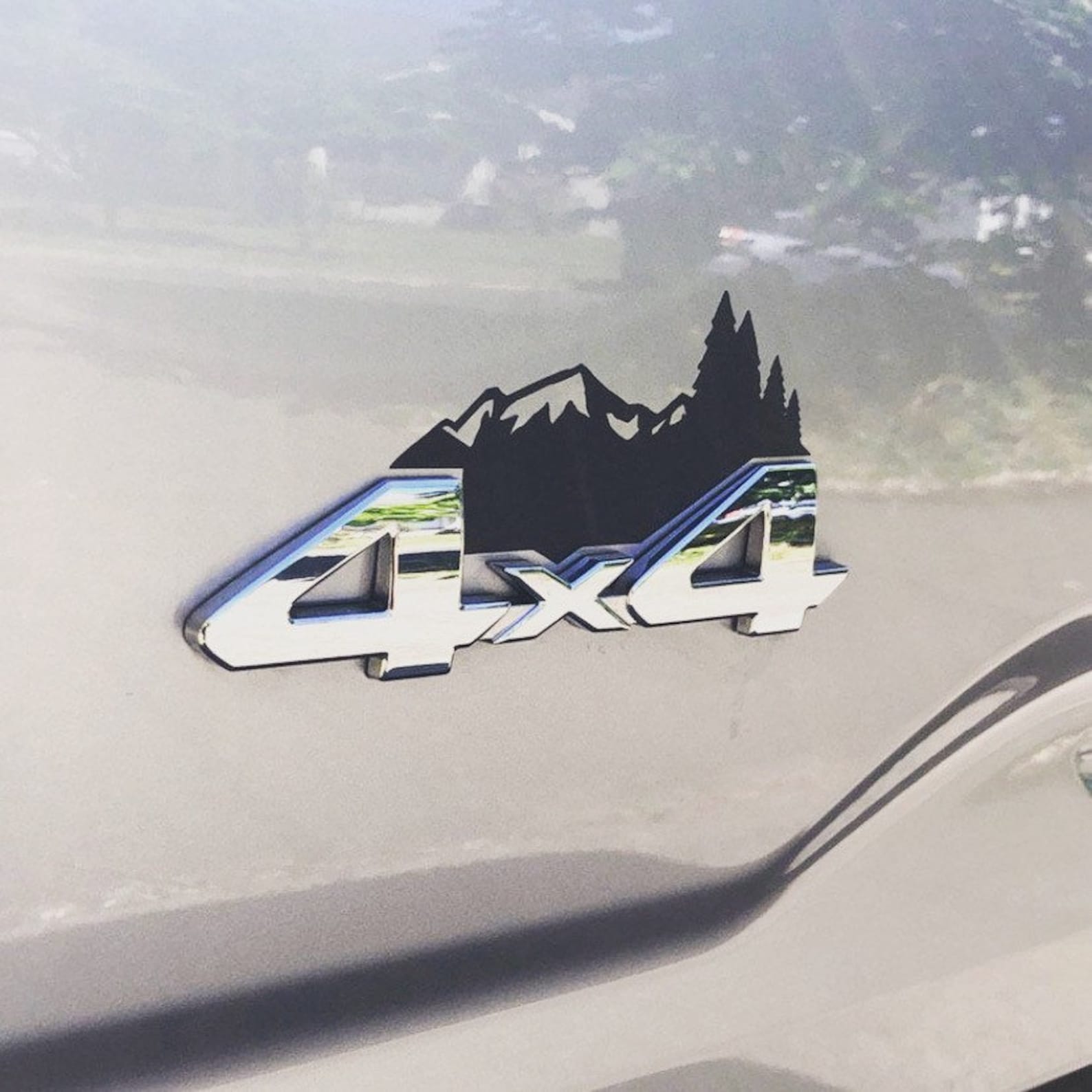 Toyota 4x4 Badge Decal | Etsy