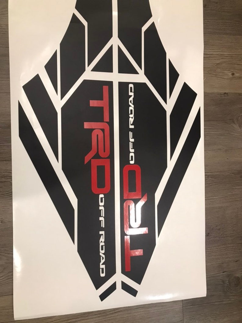 Tacoma Trd Pro Style Bed Side Decal Trd Sport Bed Side Decal - Etsy