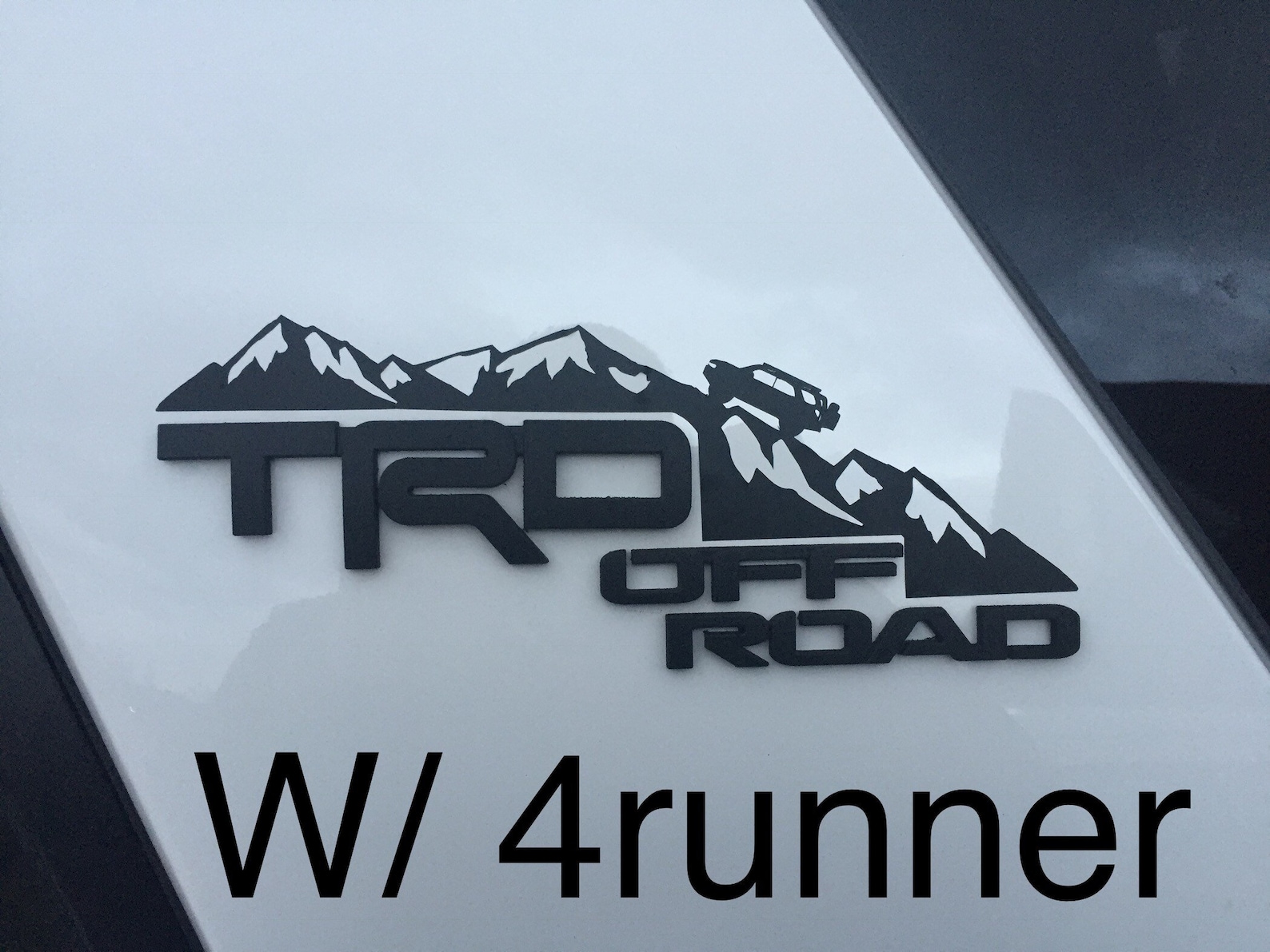 4runner Mountain Decal 4runner Vinyl 4runner Decal 4runner - Etsy