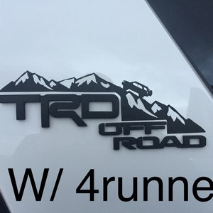 4runner Mountain Decal, 4runner Vinyl, 4runner Decal, 4runner Badge ...