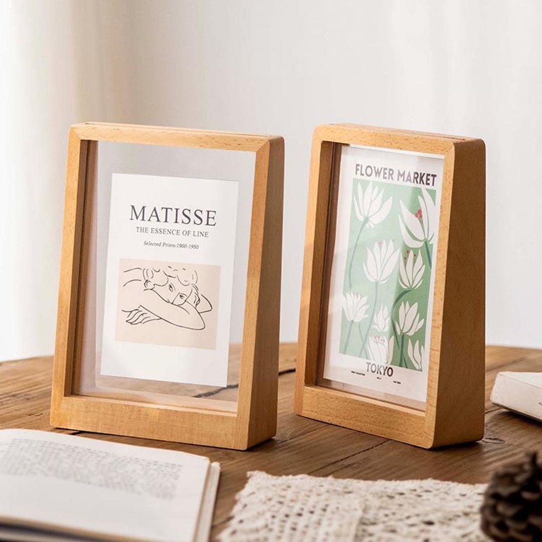 HOME - Trapezoid Solid Beechwood Display Frame - Inclined Stand for ...