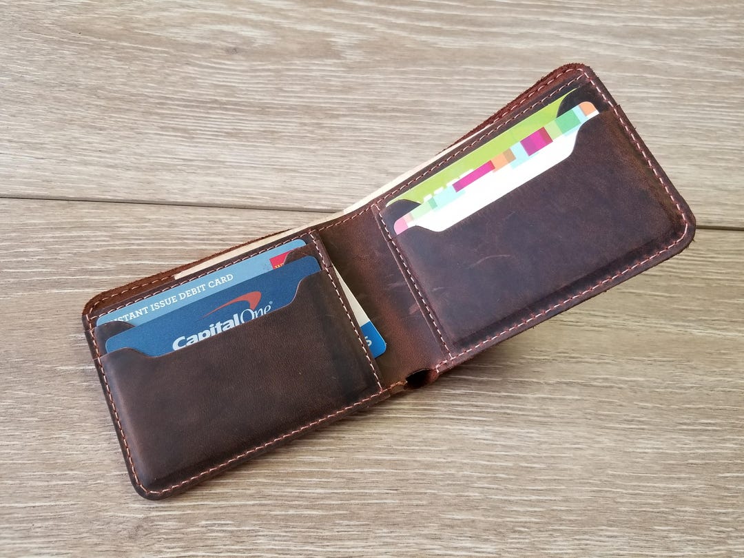 Mens Wallet, Front Pocket Wallet Mens, Mens Leather Wallet, Leather ...