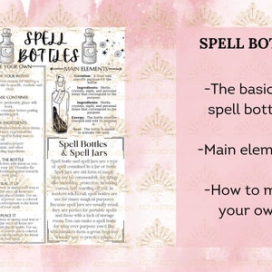 Witch Bottle, Money Spell Bottle, Money Jar, Prosperity Spell Jar ...