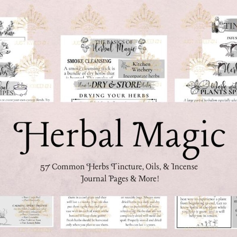 Herbal Magic - Etsy
