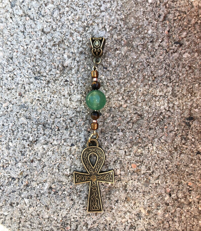 Large Ankh Loc Jewelry Loc Jewelry Dreadlock Jewelry Braid | Etsy