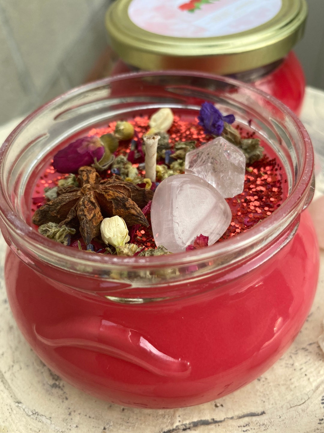 Love Spell Candle Love Spell Love Candle Intention Candle Ritual ...