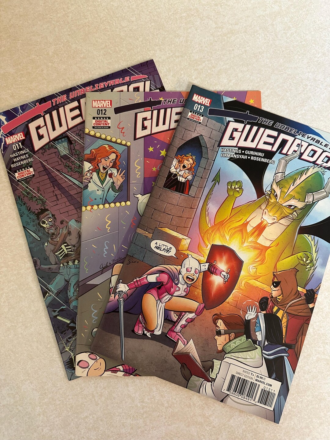 The Unbelievable Gwenpool Comics #11-13 - Etsy