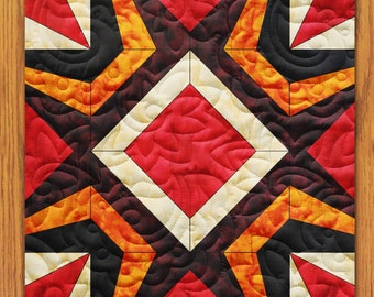 Bear Paw Quilt Block PDF Pattern With Video Tutorial 6 8 - Etsy