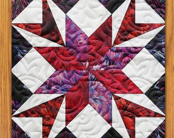 Blazing Stars Quilt Block PDF Pattern With Video Tutorial | Etsy