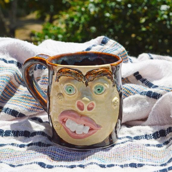 Tazas feas de la cara tazas de fotos tazas tontas tazas de | Etsy