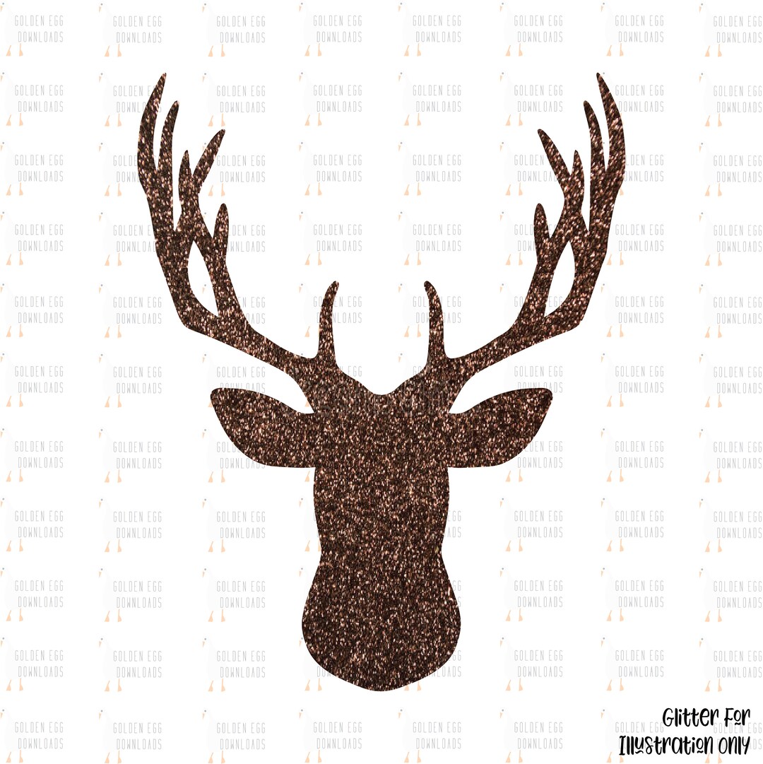 Stag Head SVG Beautiful Stag Head Stag Head Clip Art Deer - Etsy