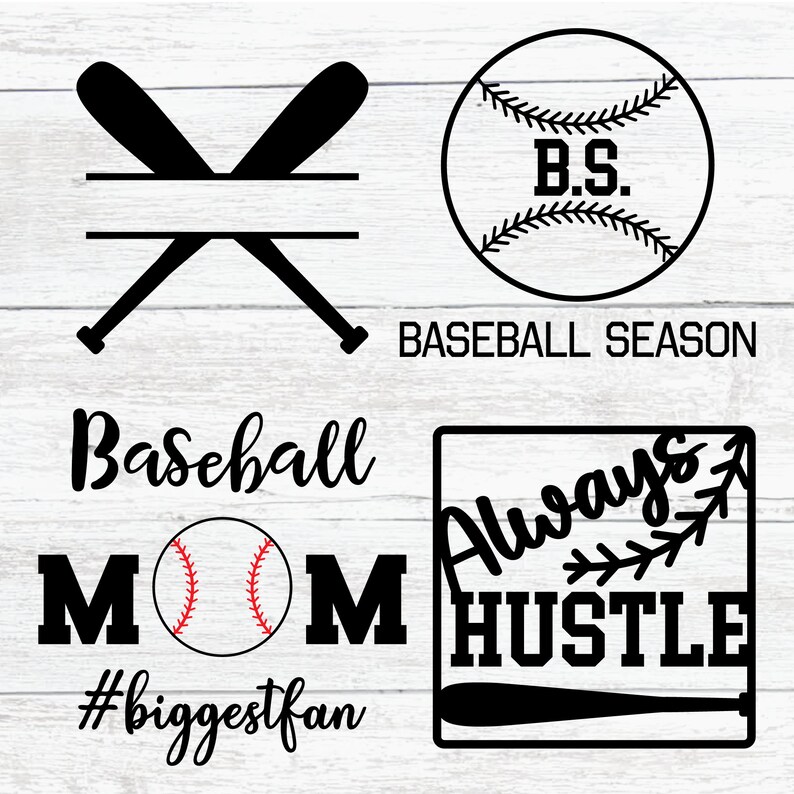 Baseball Bundle SVG Baseball Decal PNG Baseball Mom Home - Etsy