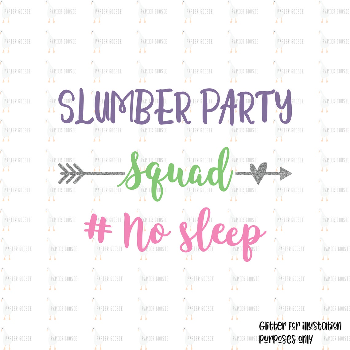 Slumber Party Squad Svg Slumber Party Shirt Sleepover Party Etsy