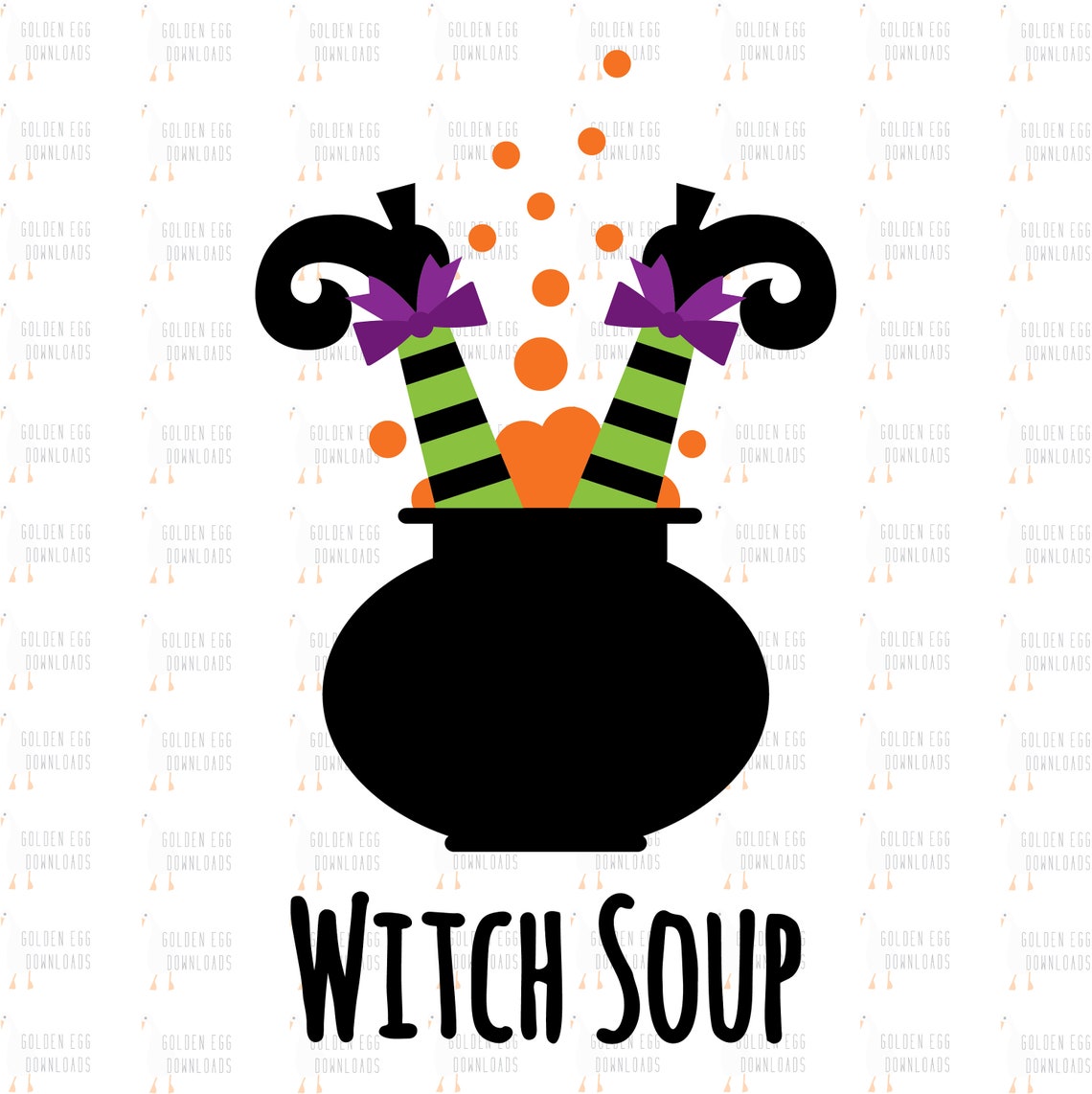 Witches Legs SVG Witches Cauldron SVG Spooky SVG Halloween - Etsy